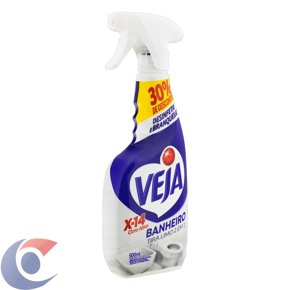 Spray Tira Limo Veja Banheiro X14 500ml - Carone