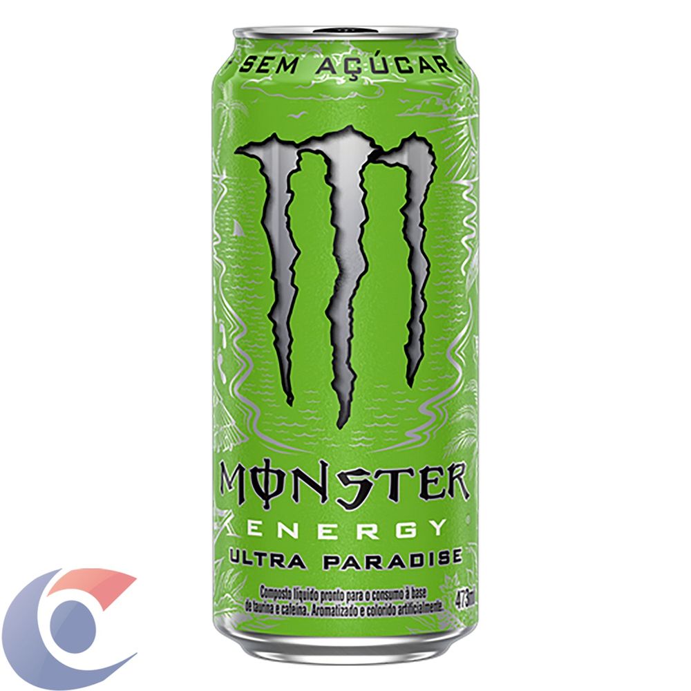 Energético Monster Ultra Paradise Lata 473ml - Carone Energético Monster Ultra Paradise Lata 473ml - Carone